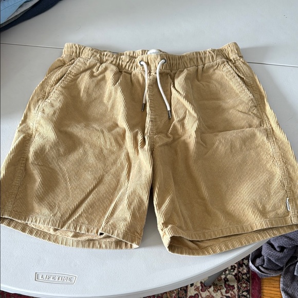 Quiksilver | Shorts | Quiksilver Tan Corduroy Shorts With Drawstring ...